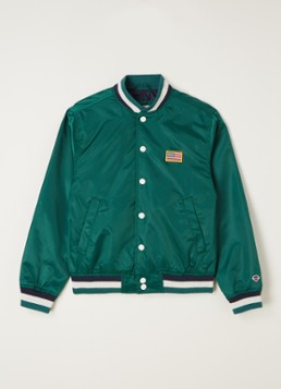 America Today Jupiter bomberjack met borduring • Groen • deBijenkorf.be