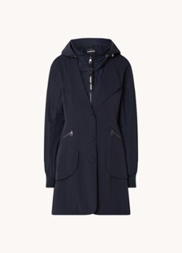 Creenstone Eden parka met capuchon • Donkerblauw • deBijenkorf.be