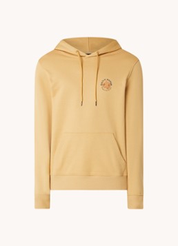 Daily Paper Hoodie met logo- en backprint • Beige • deBijenkorf.be