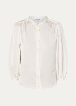 Gerard Darel Alicia blouse van satijn • Gebroken wit • deBijenkorf.be