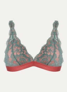 Mey Poetry Vogue voorgevormde bralette met overlay van kant ...