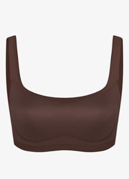 NikeSKIMS Matte sport bh met medium support • Lichtbruin • deBijenkorf.be