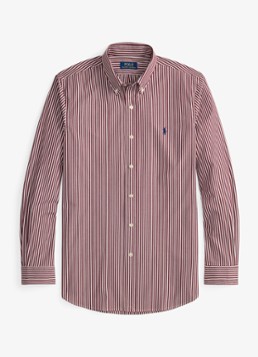 Ralph Lauren Regular fit overhemd met streepprint • Classic Wine White ...