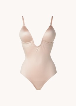 SPANX Voorgevormde corrigerende stringbody • Beige • deBijenkorf.be