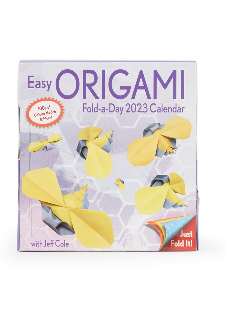 Act Easy Origami kalender 2023 • Paars • deBijenkorf.be