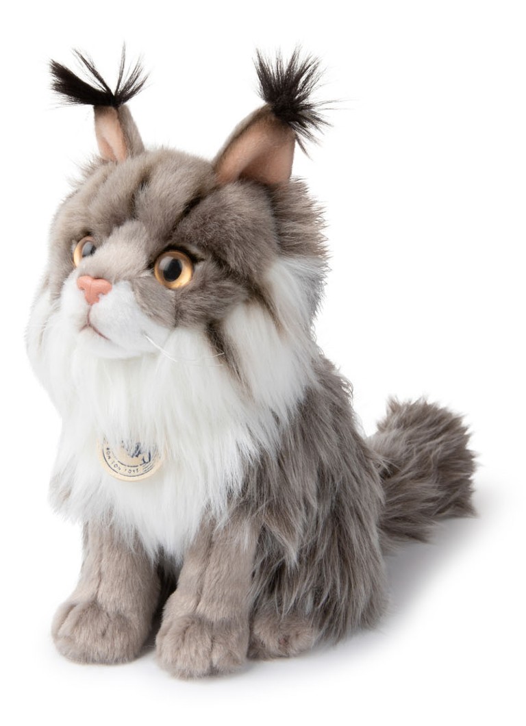 B.T. Chaps Nancy de Bos Kat knuffel 20 cm • Grijs • deBijenkorf.be