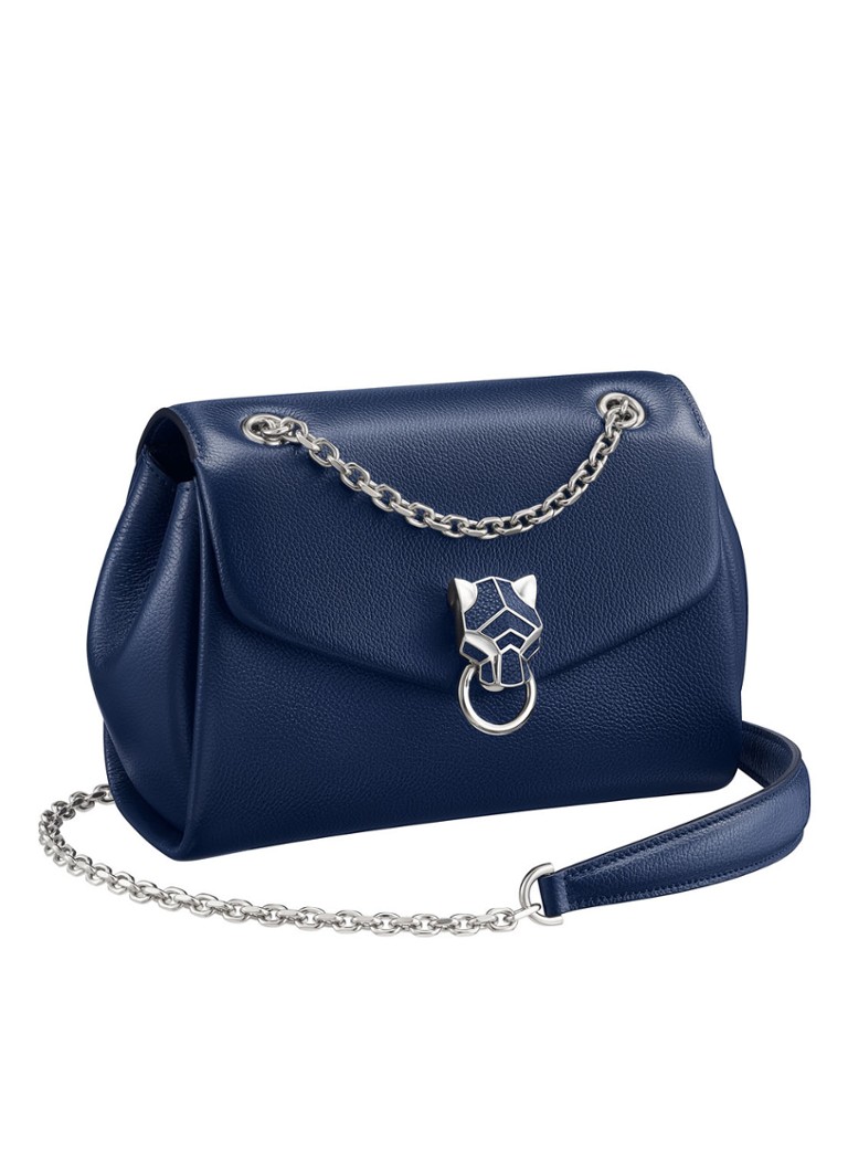 Cartier Panthère de Cartier tas van kalfsleer • Donkerblauw ...