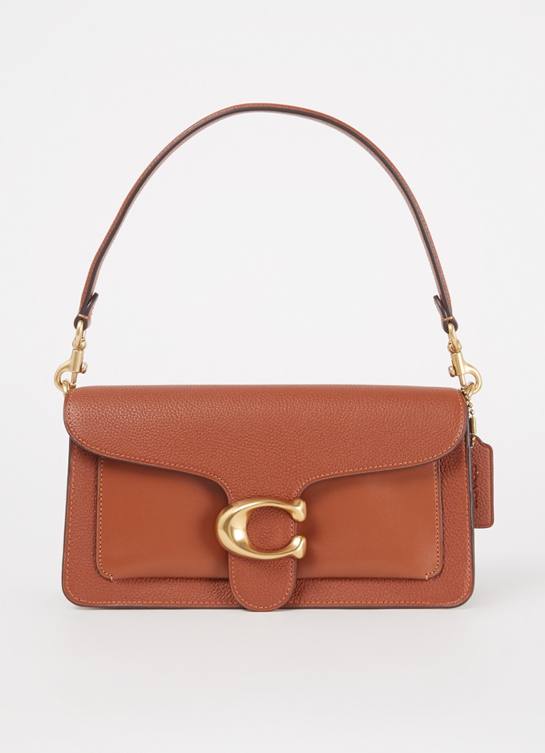 Coach Tabby 26 schoudertas van leer • Bruin • deBijenkorf.be