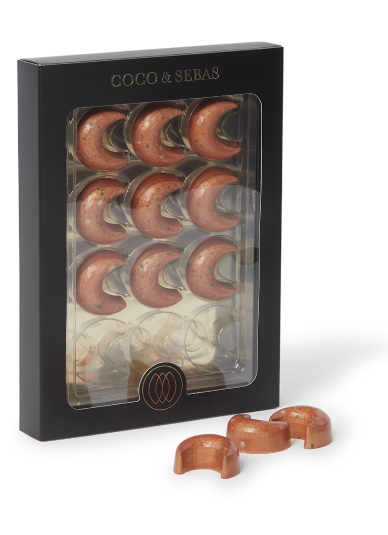 Coco & Sebas Halve Maantjes chocolade bonbons 12 stuks • deBijenkorf.be