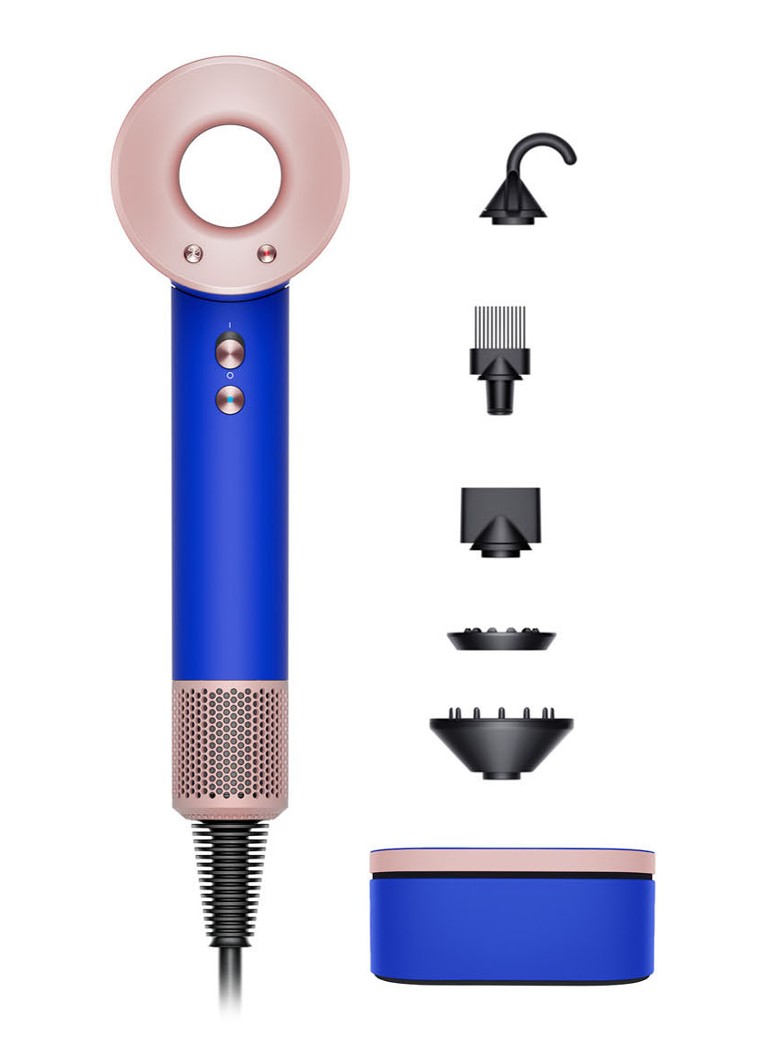 Dyson Supersonic haardroger met Flyaway accessoire - blauw / blush ...