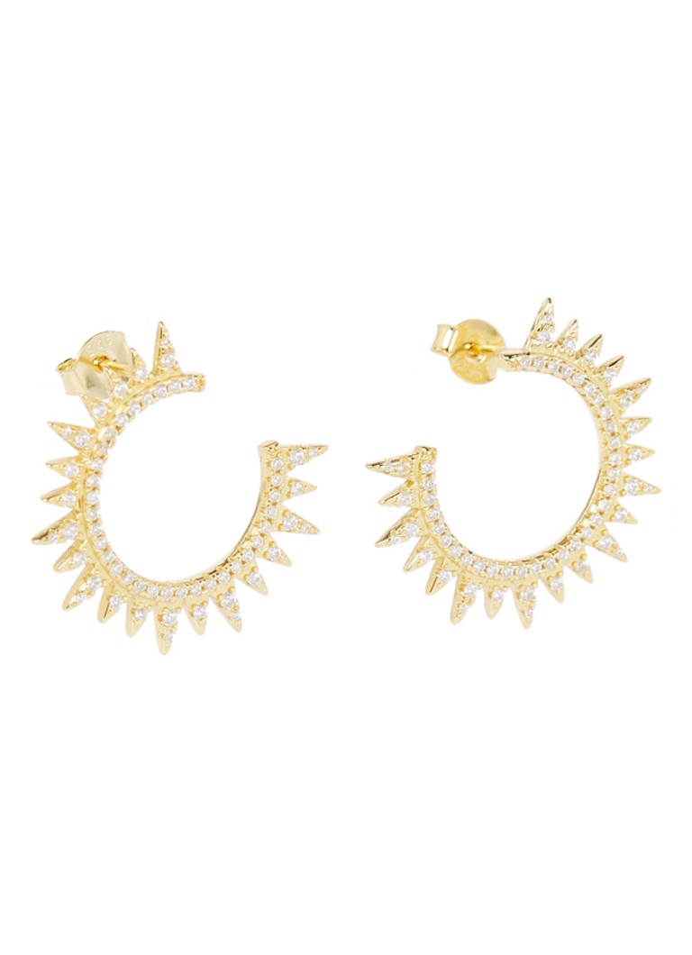 Franky Amsterdam The Santa Monica oorstekers verguld • Goud ... Franky Amsterdam The Santa Monica oorstekers verguld • Goud ...