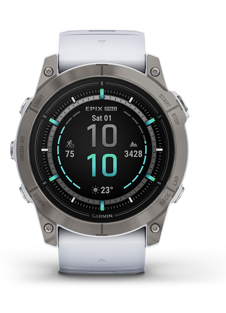 Garmin Epix Pro horloge 51 mm met saffierglas • Zilver • deBijenkorf.be