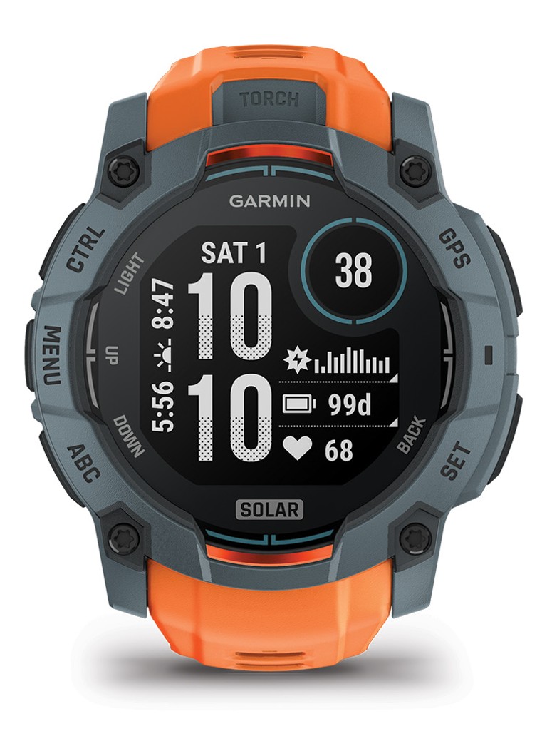 Garmin Instinct 3 smartwatch 50 mm • Orange • deBijenkorf.be