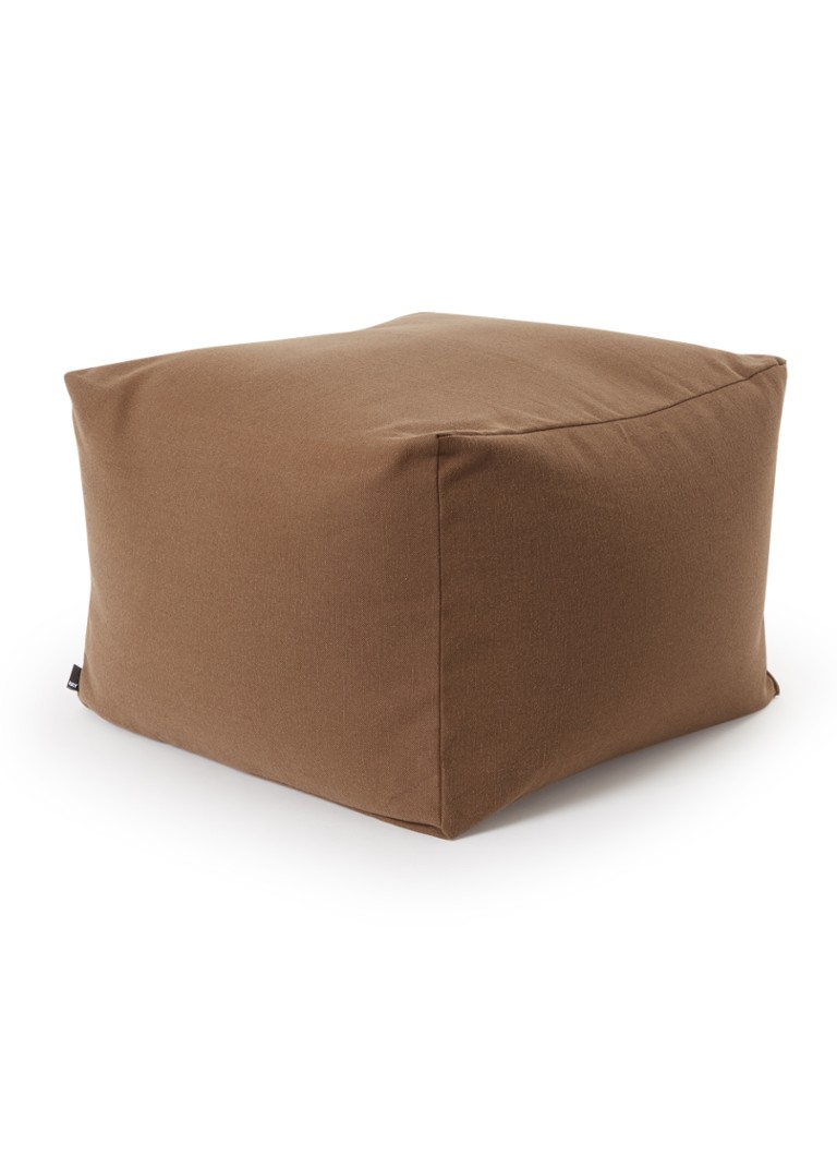 Hay Pouf poef 59 x 59 x 40 cm • Bruin • deBijenkorf.be