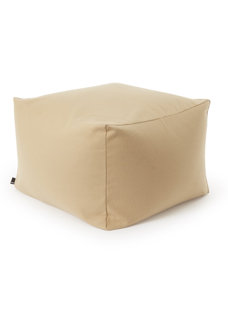Hay Pouf poef 59 x 59 x 40 cm • Zand • deBijenkorf.be