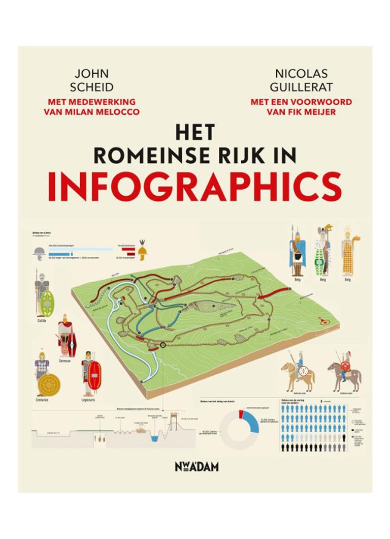 HET ROMEINSE RIJK IN INFOGRAPH • deBijenkorf.be