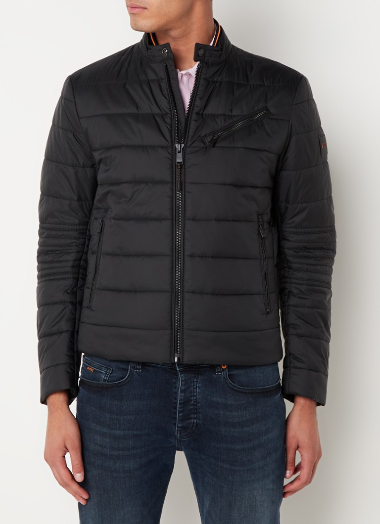 HUGO BOSS Optimus gewatteerde jas met ritszakken • Zwart • deBijenkorf.be HUGO BOSS Optimus gewatteerde jas met ritszakken • Zwart • deBijenkorf.be