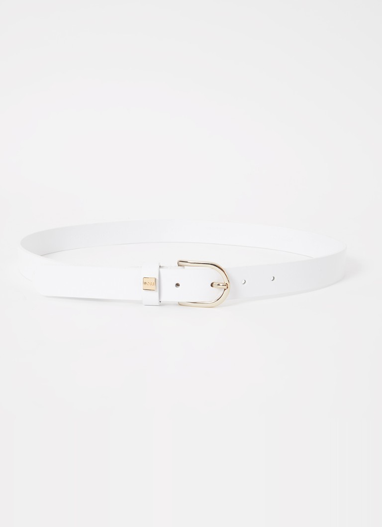 HUGO BOSS Scarlet riem van leer • Wit • deBijenkorf.be HUGO BOSS Scarlet riem van leer • Wit • deBijenkorf.be