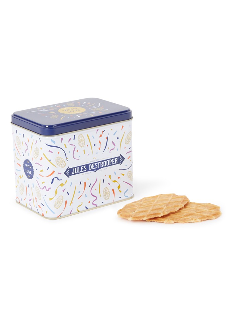 Jules Destrooper Mixed Quotes koekblik met natuurboterwafels 233 gram ...