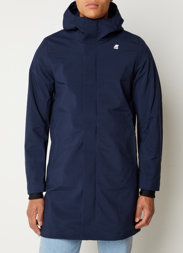 K-Way Thomas Bonded parka met waterafstotende coating en ritszakken ...