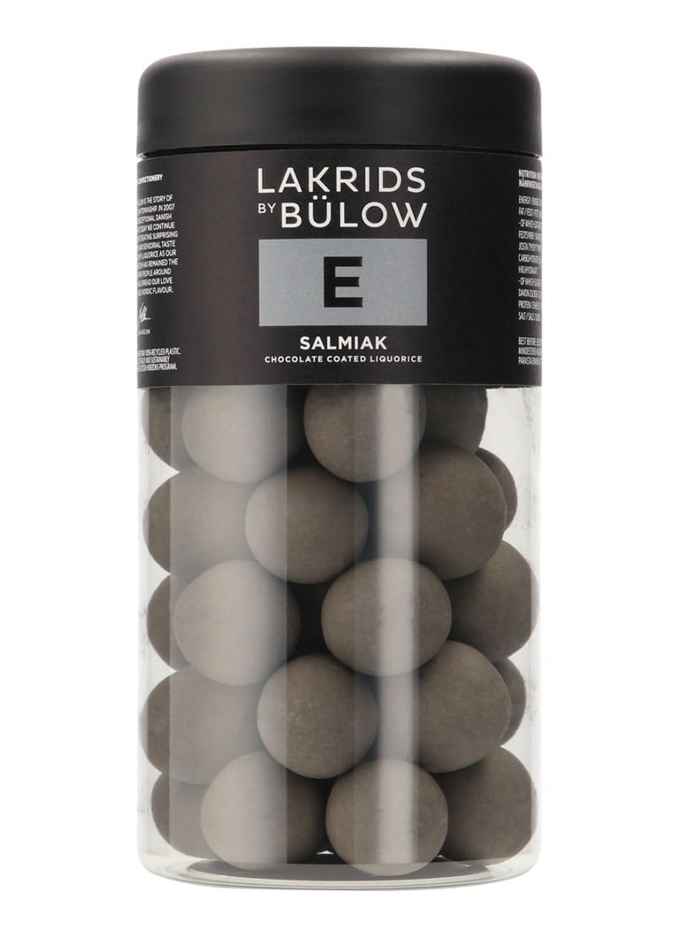 Lakrids by Bülow E - Salmiak drop met chocolade 295 gram • deBijenkorf.be