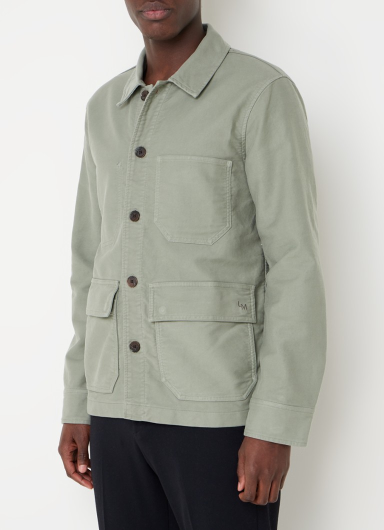 Loreak Mendian Kakueta jack met steek- en klepzakken • Olijfgroen ...