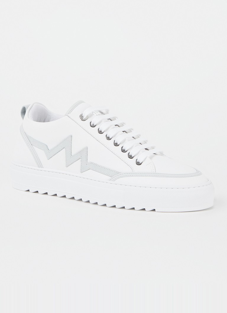 Mason Garments Tia Heartbeat sneaker van leer • Wit • deBijenkorf.be