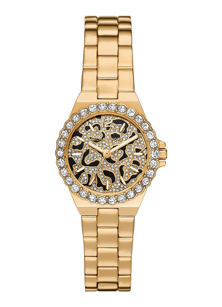 Michael Kors Lennox horloge MK7394 • Goud • deBijenkorf.be