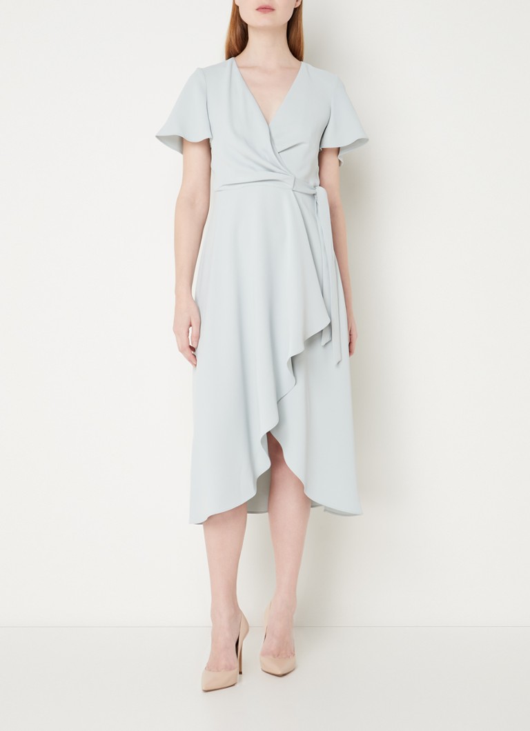 Phase Eight Julissa Wrap Dress Eau De Nil • Mint • deBijenkorf.be