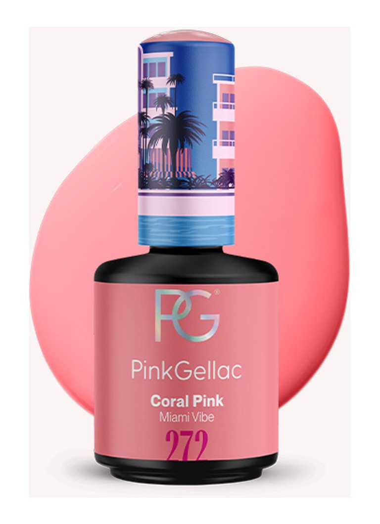 Pink Gellac 272 Coral Pink - gel nagellak • 272 Coral Pink • deBijenkorf.be