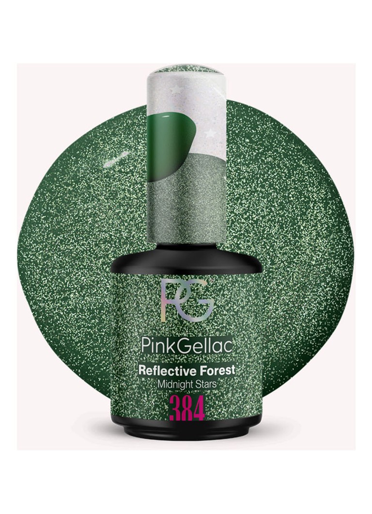 Pink Gellac 384 Reflective Forest - gel nagellak • 384 Reflective ...