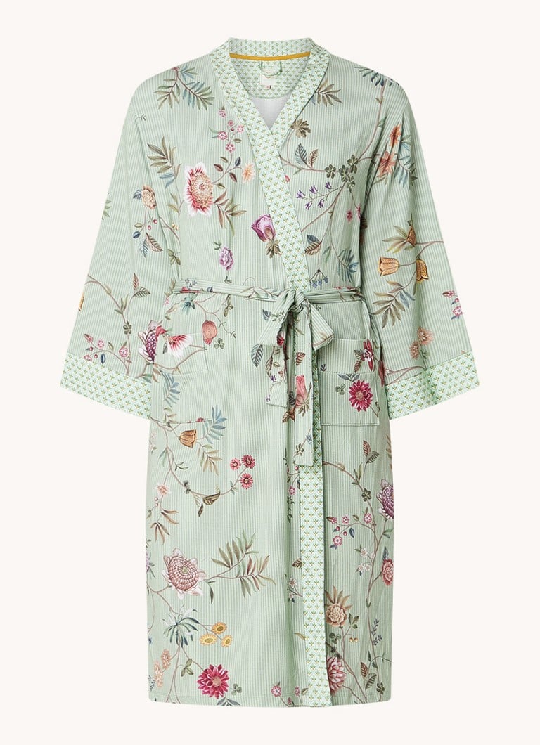 Pip Studio Naomi kimono met print • Lichtgroen • deBijenkorf.be Pip Studio Naomi kimono met print • Lichtgroen • deBijenkorf.be