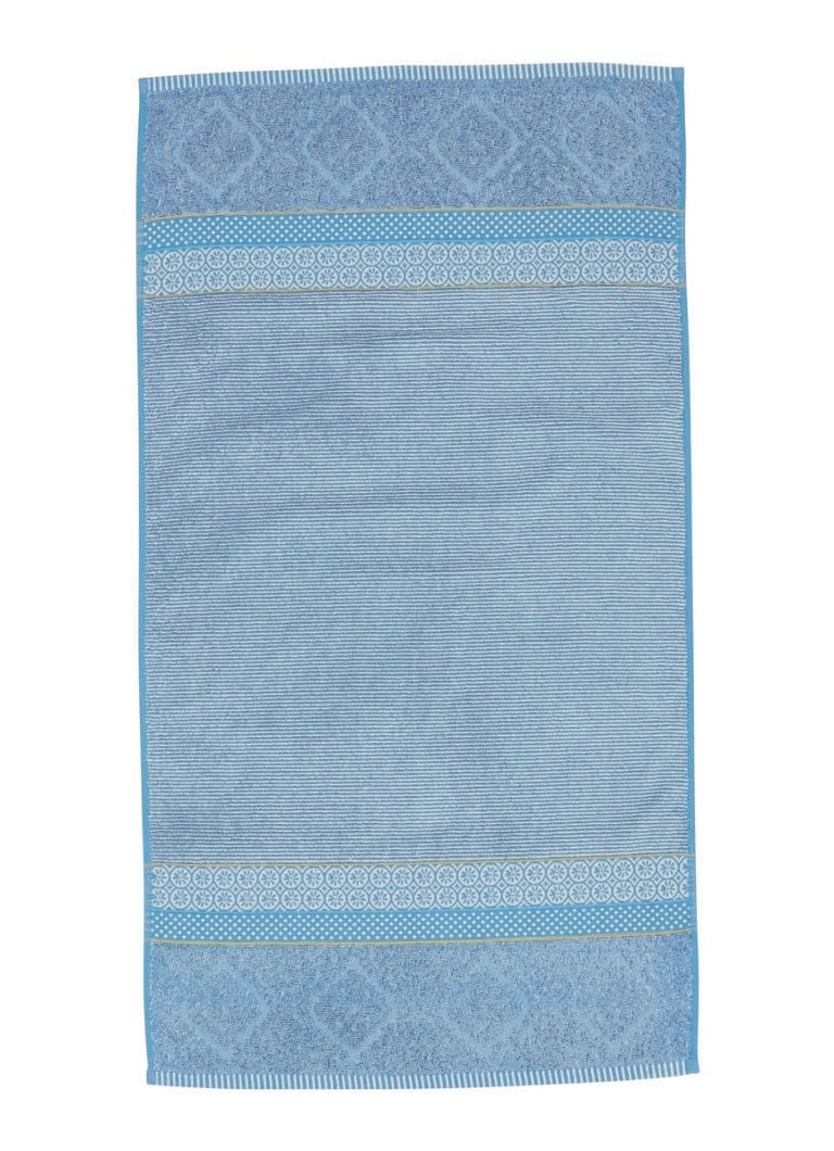 Pip Studio Soft Zellige handdoek van terry katoen - 500 gr/m2 - 55 x ...