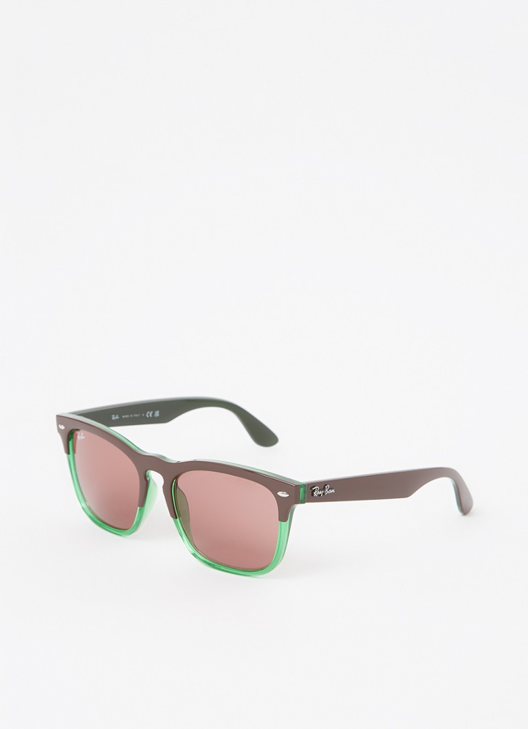 Ray-Ban Ray-Ban *RB4487 STEVE BRN SHN • Groen • deBijenkorf.be
