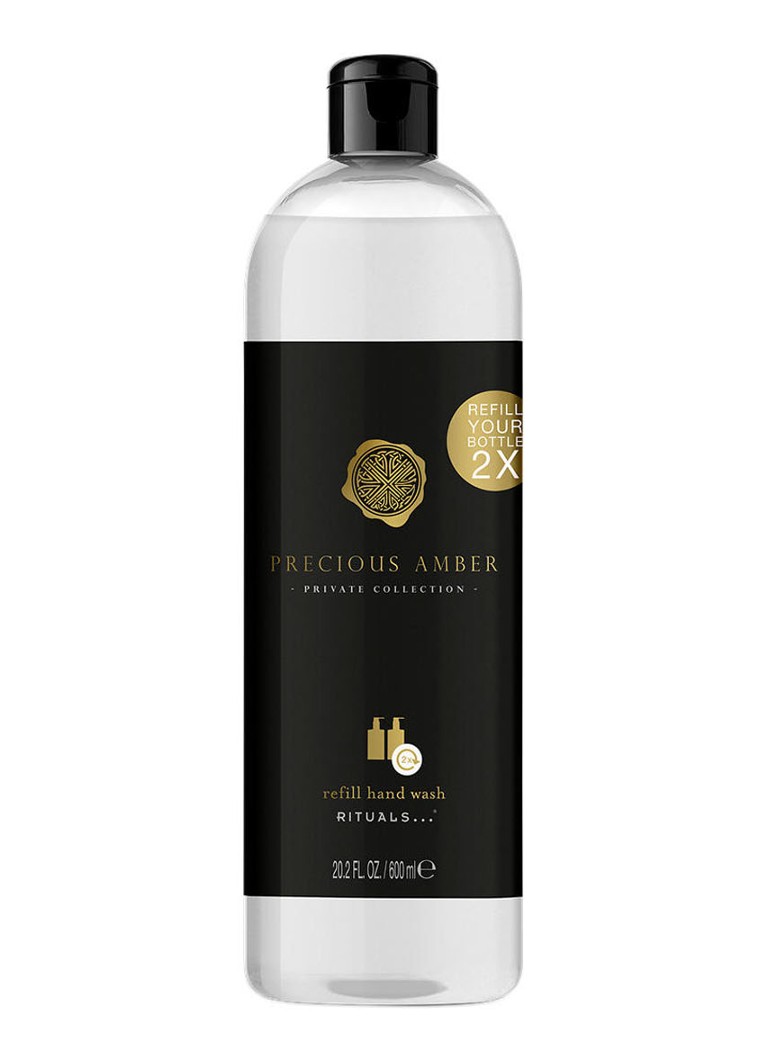 Rituals Precious Amber handzeep navulling 600 ml • Zwart • deBijenkorf.be