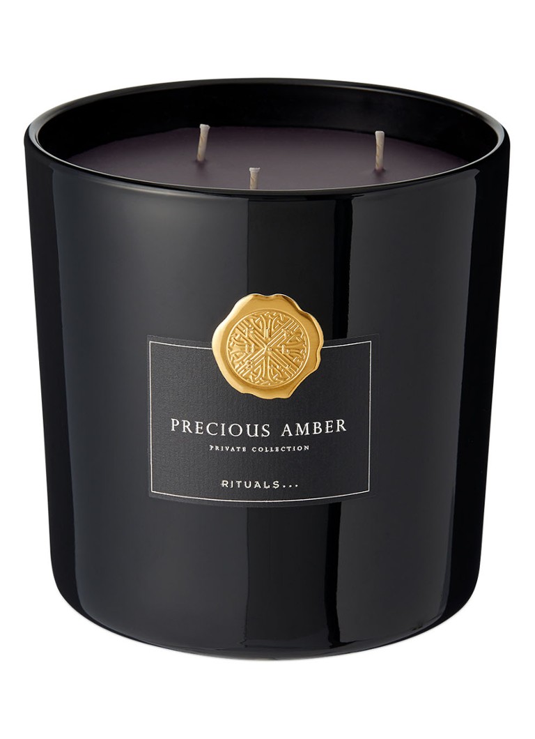 Rituals Precious Amber XL geurkaars 1000 gram • Zwart • deBijenkorf.be