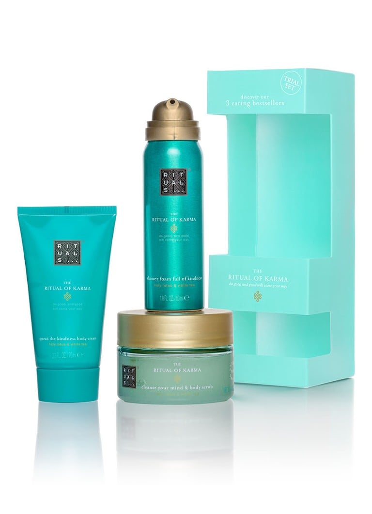 Rituals The Ritual of Karma Trial Set - verzorgingsset • Turquoise ...