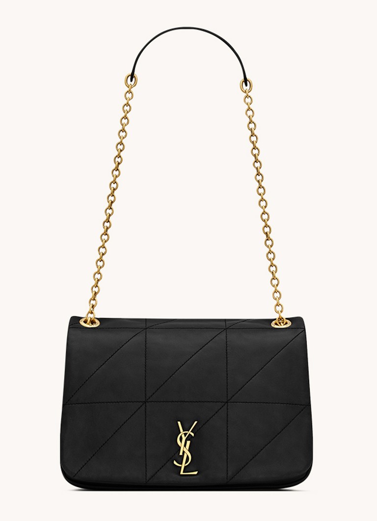 Saint Laurent Jamie 4.3 Small schoudertas van lamsleer • Zwart ... Saint Laurent Jamie 4.3 Small schoudertas van lamsleer • Zwart ...