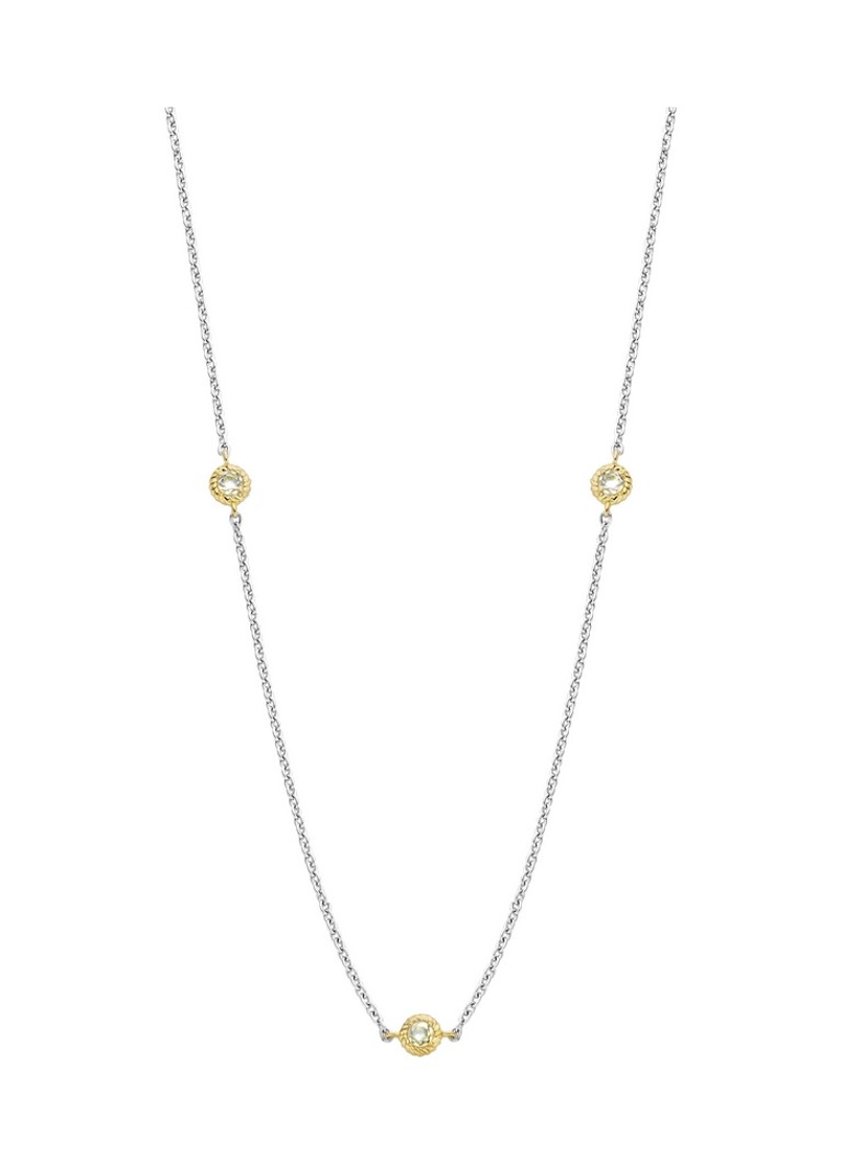 TI SENTO - Milano Ketting van zilver met kristal 34036YP • Zilver ...