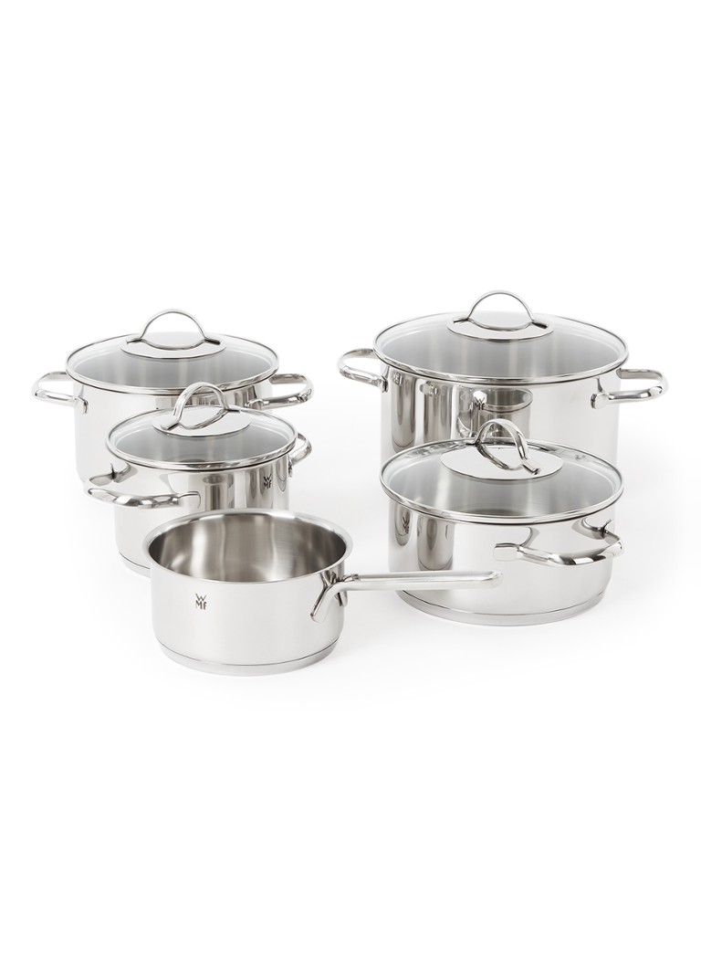 WMF Provence Plus pannenset 5-delig • Chroom • deBijenkorf.be