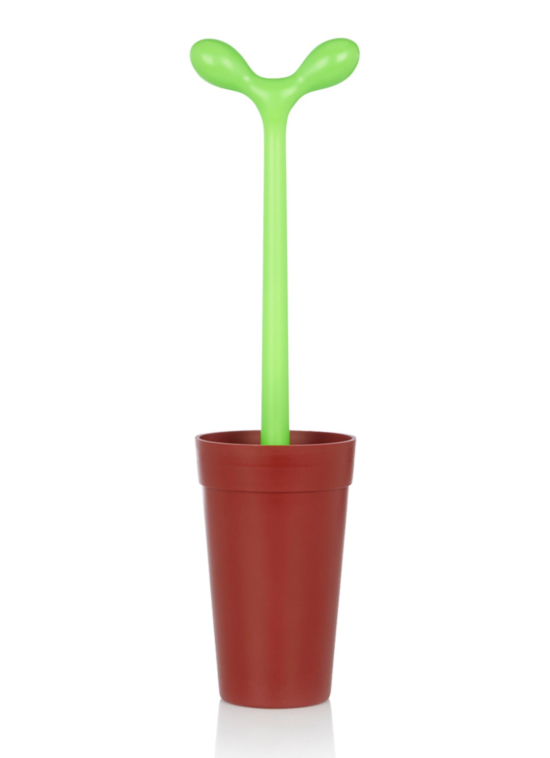 Alessi Merdolino toiletborstel met houder • Cognac • deBijenkorf.be