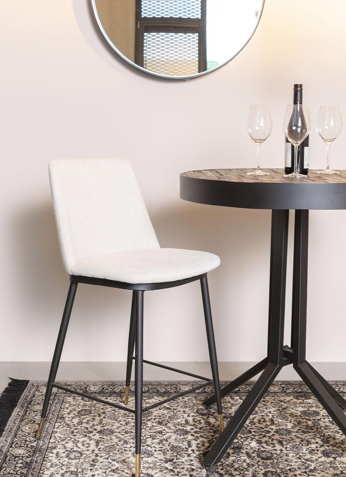 Livingstone Design Liv barkruk 65 cm • Beige • deBijenkorf.be