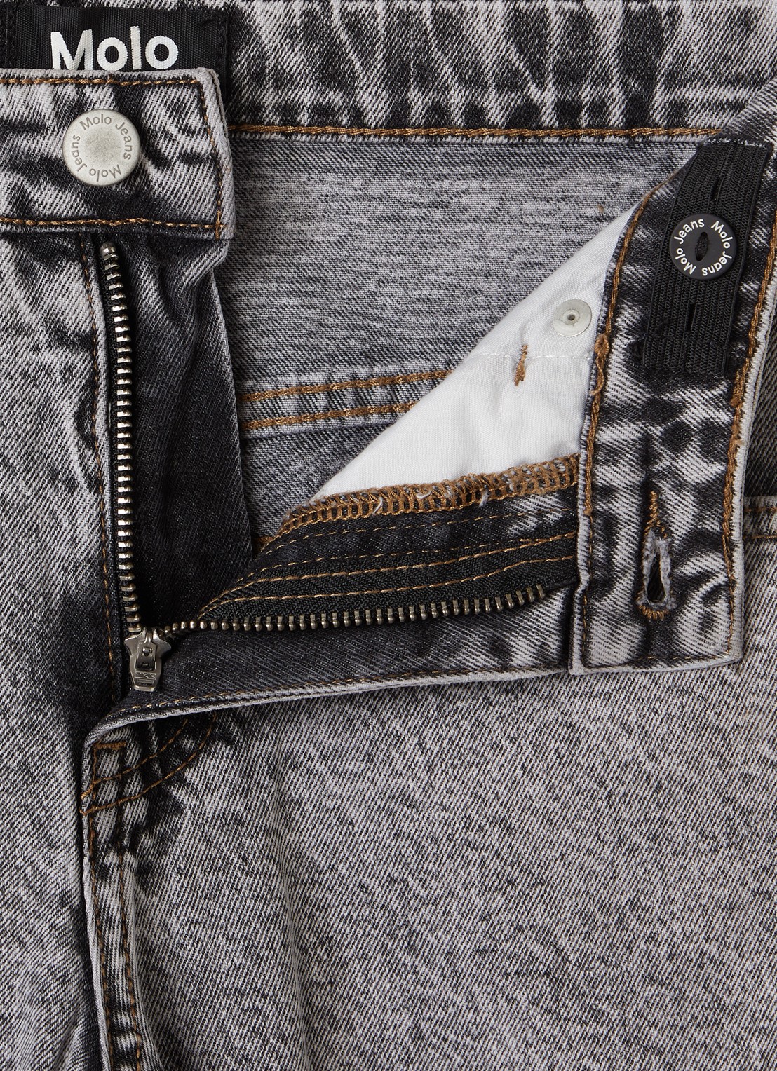 Molo Aiden straight leg jeans • Grijs • deBijenkorf.be