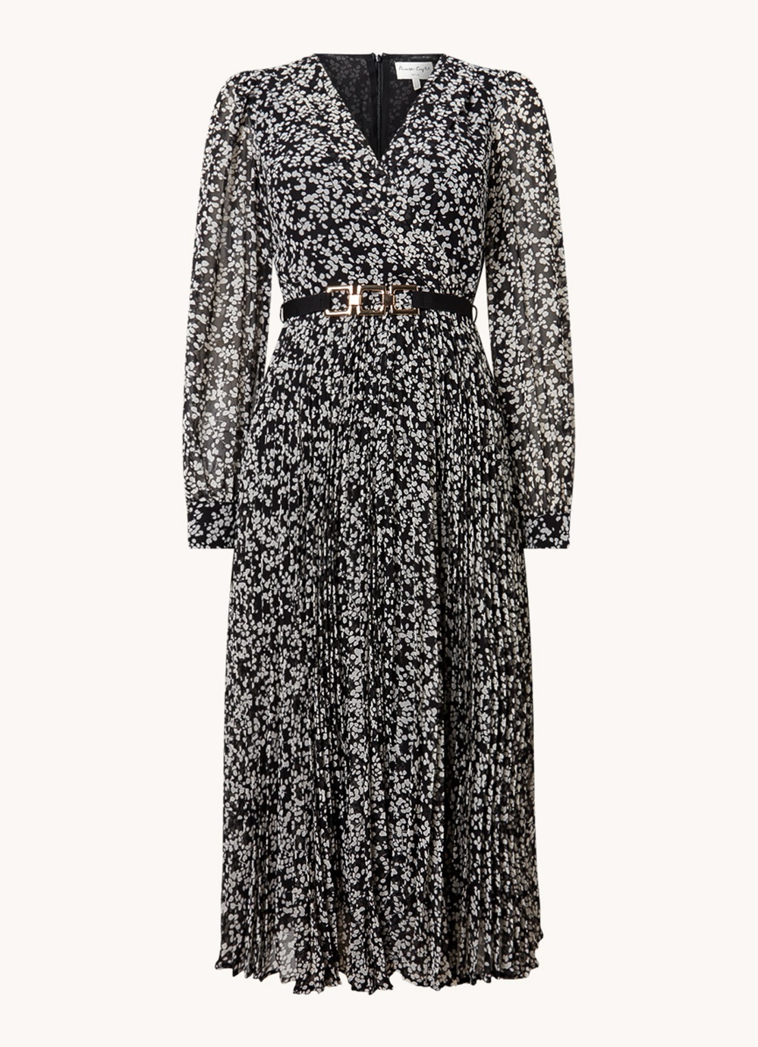 Phase Eight Petite Ayana midi tuniekjurk met bloemenprint en ceintuur ...