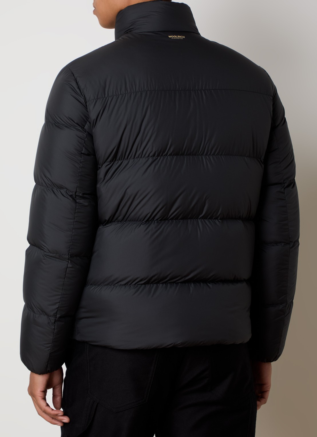 Woolrich Cloud Eagle puffer jack met donsvulling en waterafstotende ...