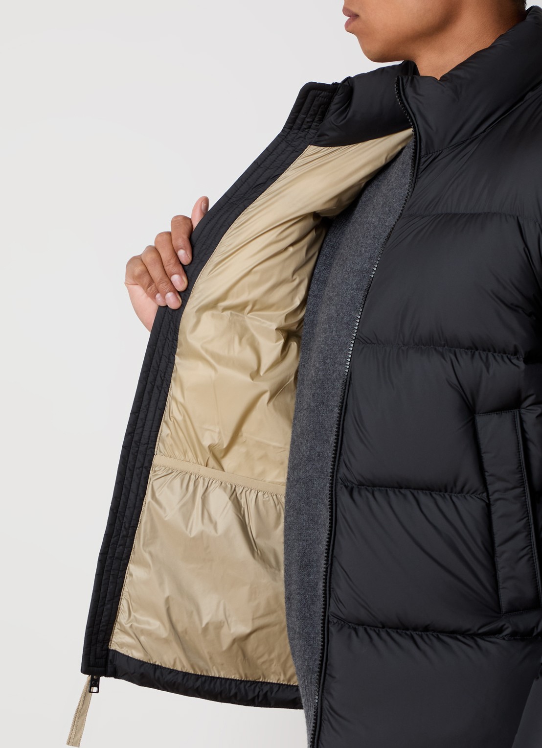 Woolrich Cloud Eagle puffer jack met donsvulling en waterafstotende ...